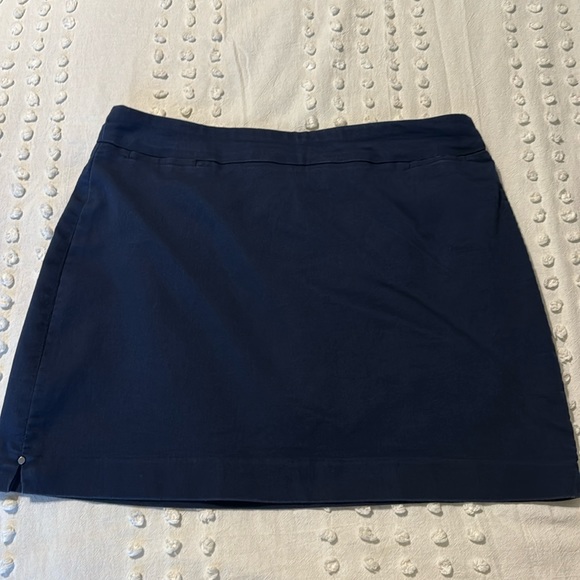 croft & barrow | Shorts | Croft Barrow Stretch Skort Sz Xl Navy | Poshmark